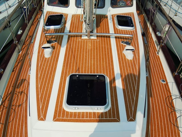 Sailboat Deck to Replace Teak - SeaCorkSeaCork
