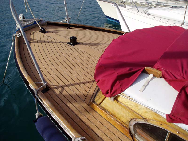 Cork Boat Decks - Gallery of Project Ideas - SeaCorkSeaCork