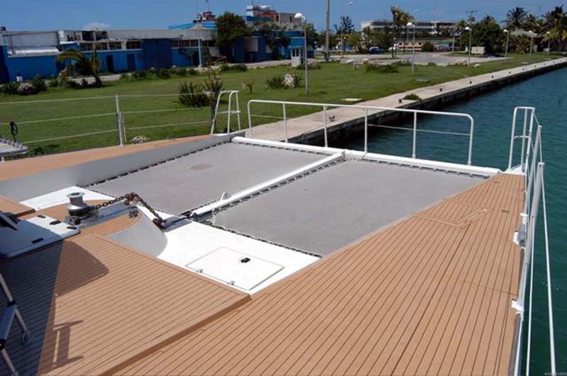 Luxury Mega Catamaran with New Cork Deck to Replace Faux Teak ...