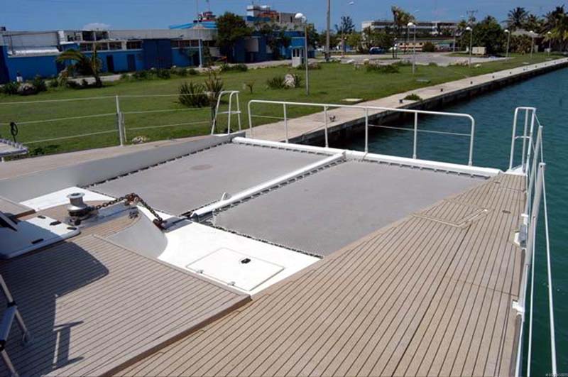 Luxury Mega Catamaran with New Cork Deck to Replace Faux Teak ...